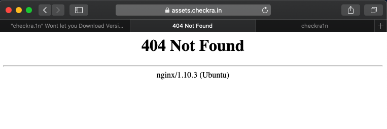 "checkra.1n" Wont let you Download Version (0.9.2) · Issue #237 ...