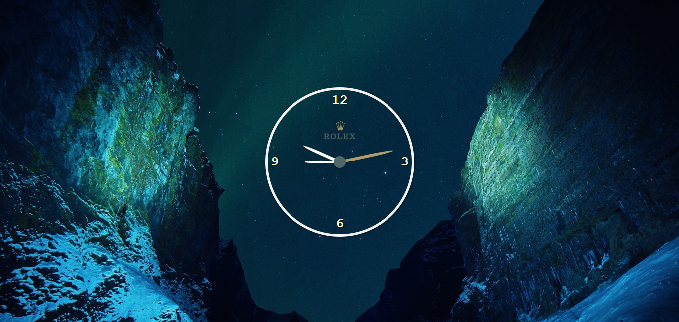 GitHub - rahmatshoh-1/Rolex-Clock-JS: html5 css javascript