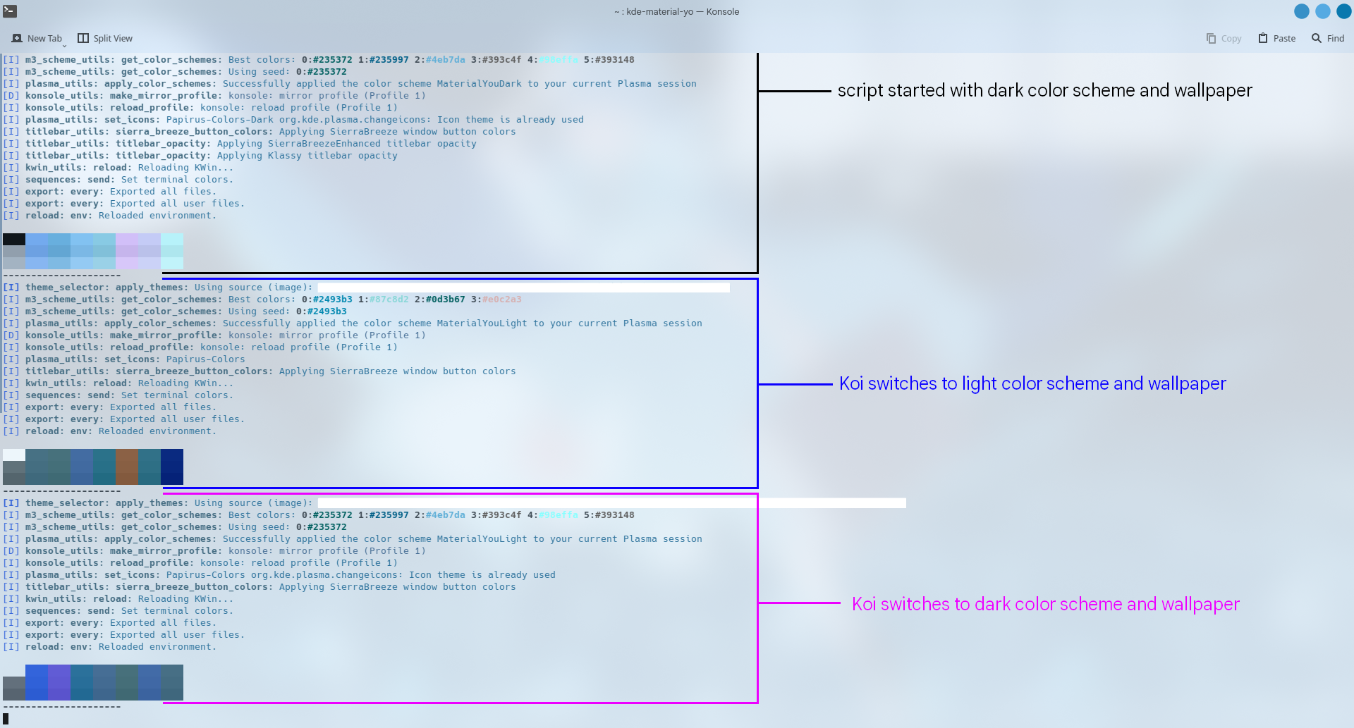 color scheme detection glitchy · Issue #118 · luisbocanegra/kde-material-you-colors · GitHub