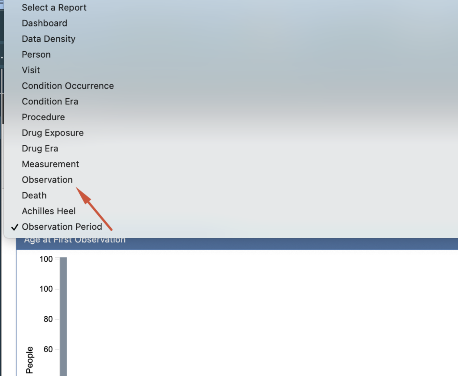 Set the Observation Period report in a logical order(after the Observation report) · Issue #2506 ...