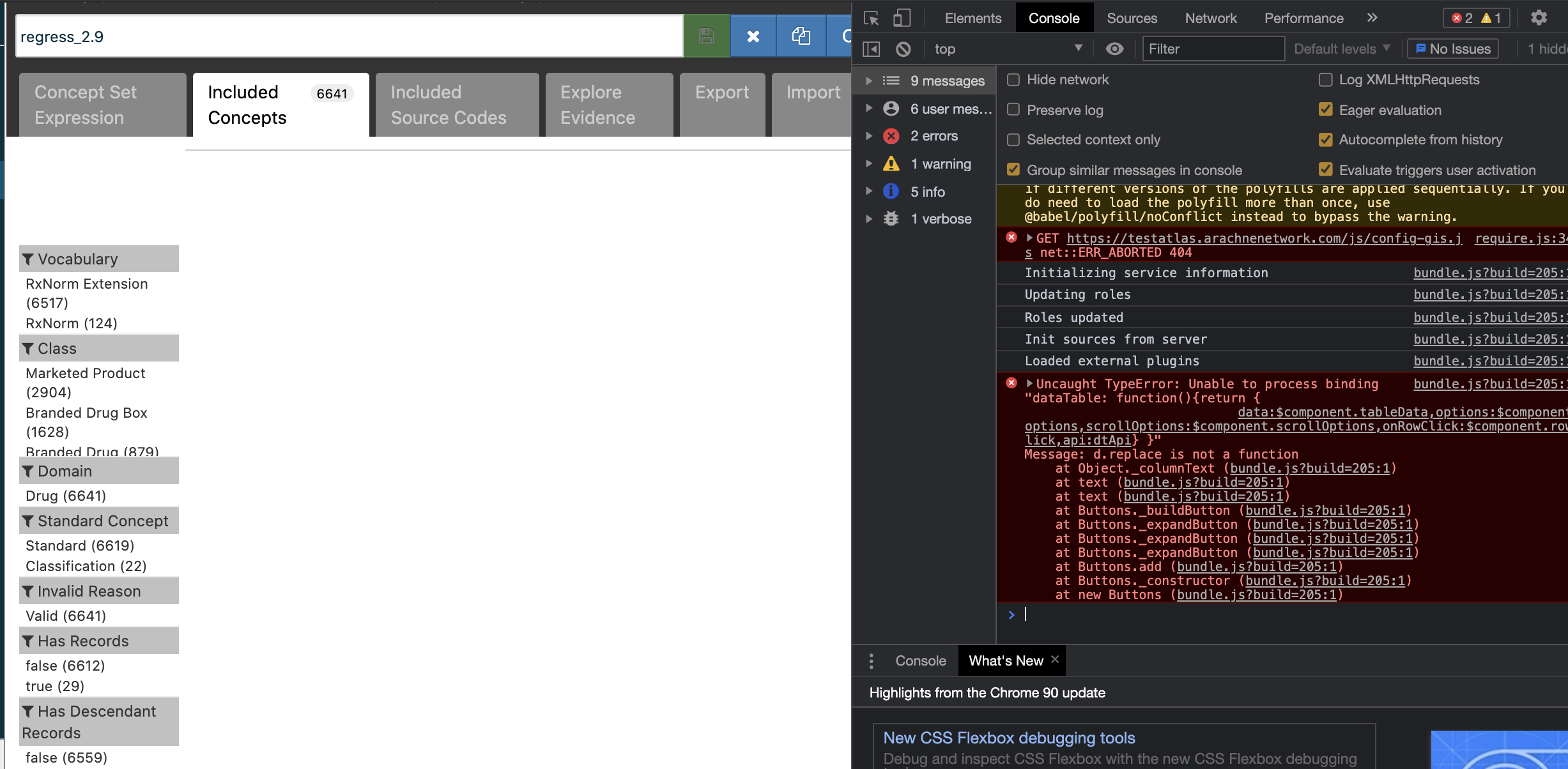Included concepts table is not shown · Issue #2518 · OHDSI/Atlas · GitHub