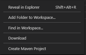 Add setting to hide "Create Maven Project" explorer menu item · Issue #537 · microsoft/vscode ...