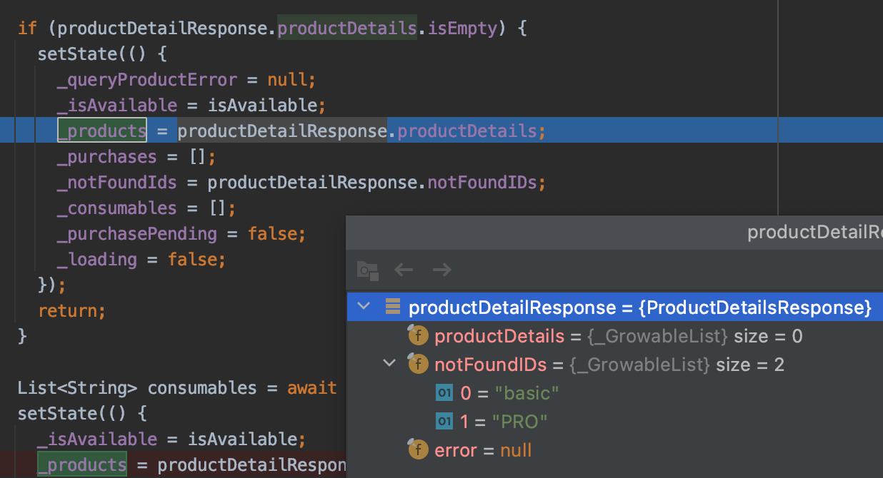 [iOS] [in_app_purchase] Can't restore iOS last purchases · Issue #89950 · flutter/flutter · GitHub