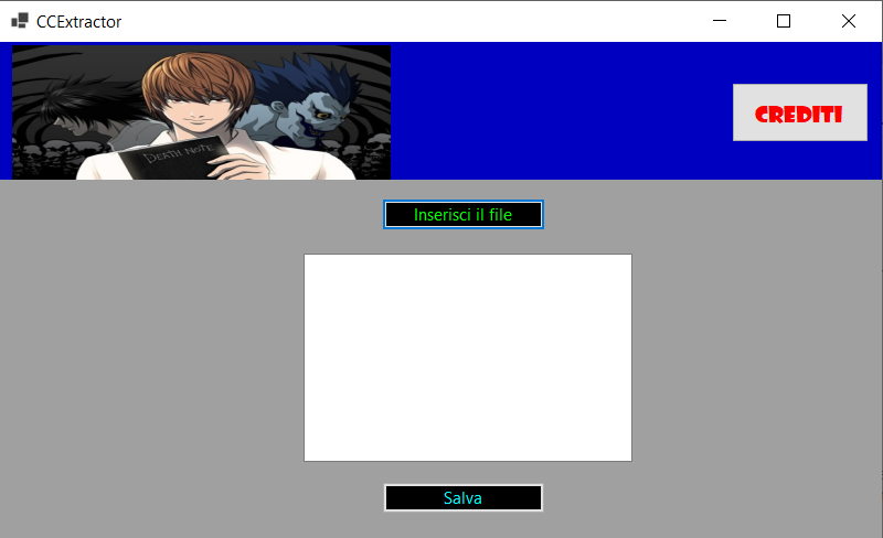 GitHub - Andrea-Paperini/CCExtractor