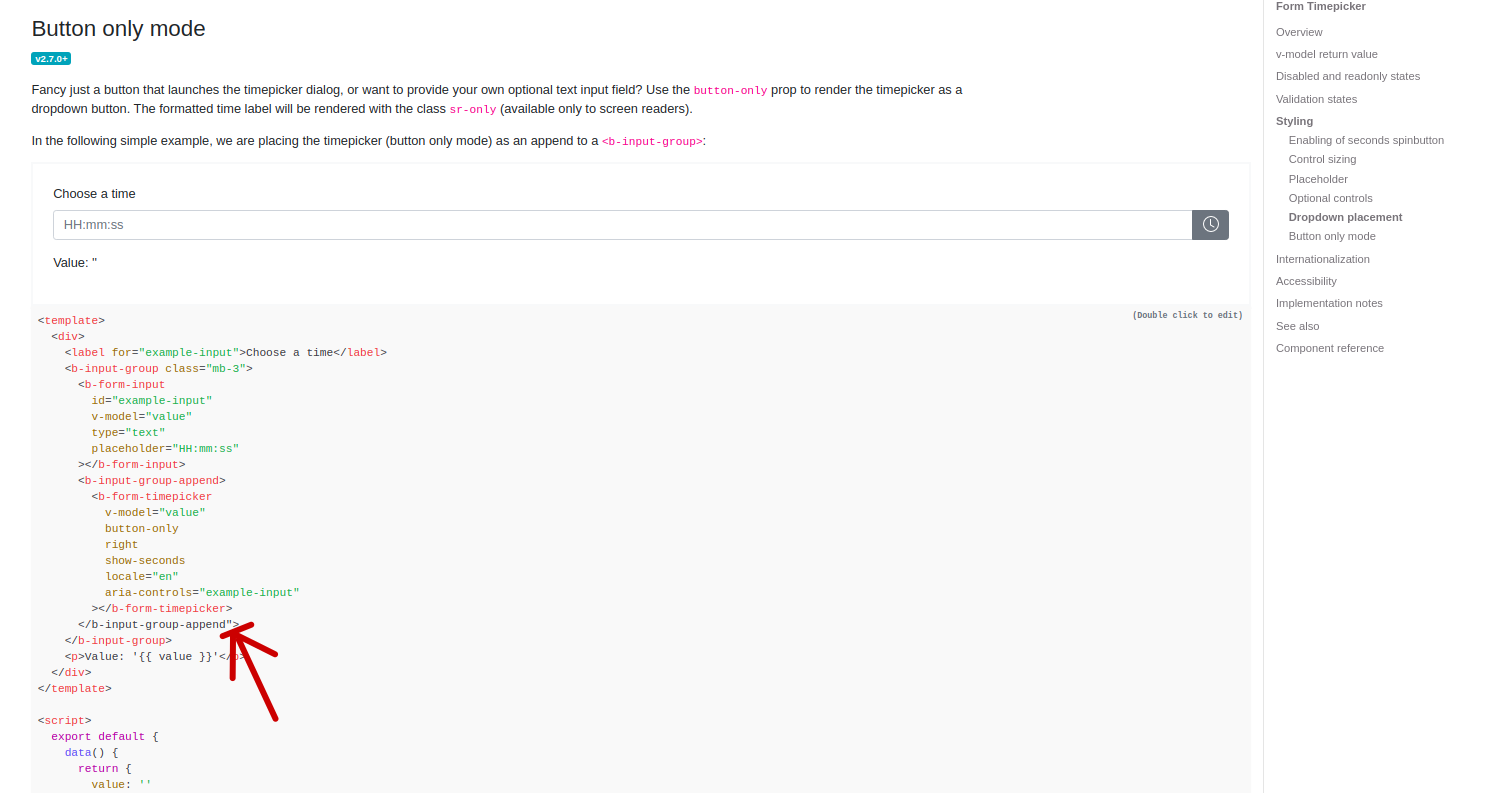 Timepicker Ability To Write Instead Of Clicking · Issue 6188 · Bootstrap Vuebootstrap Vue · Github
