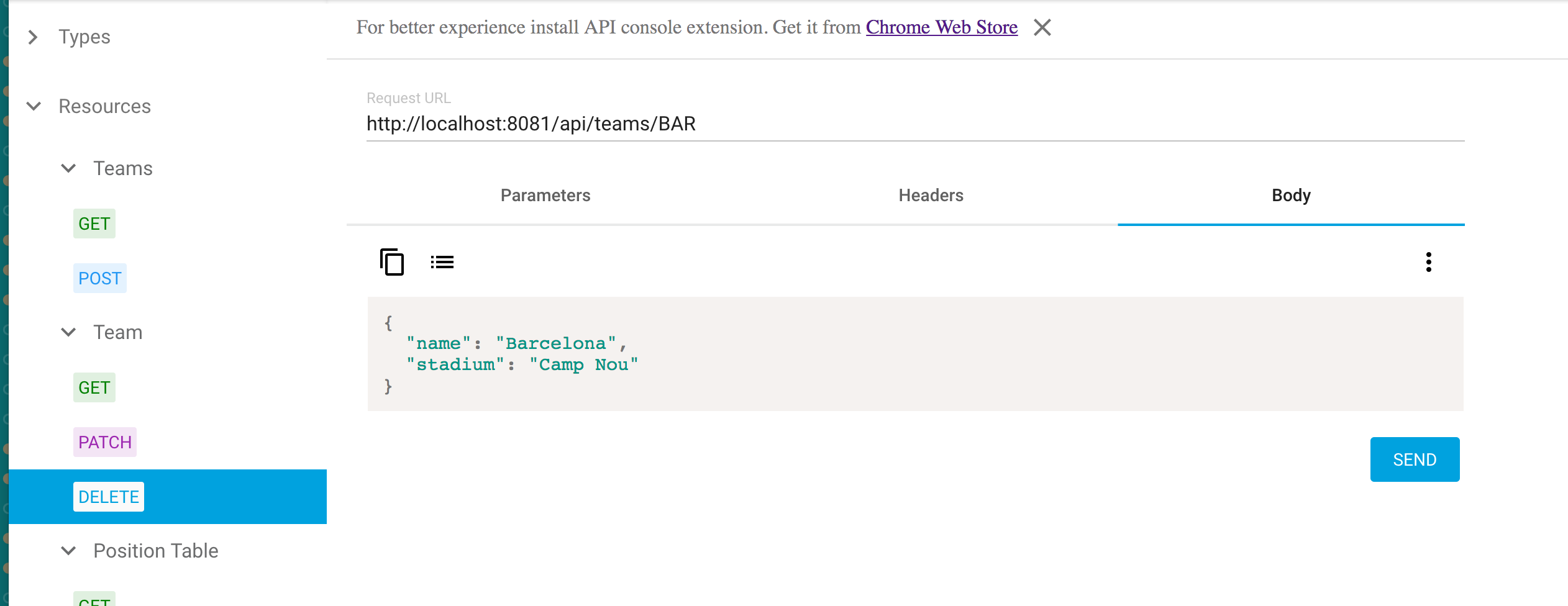 After a request, console does not clean · Issue #515 · mulesoft/api-console · GitHub