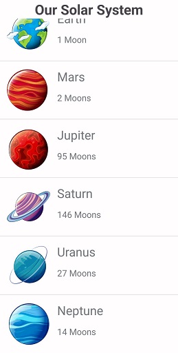 GitHub - CGreenP/Planets-App: A Simple App in android to show the planets and their number of ...