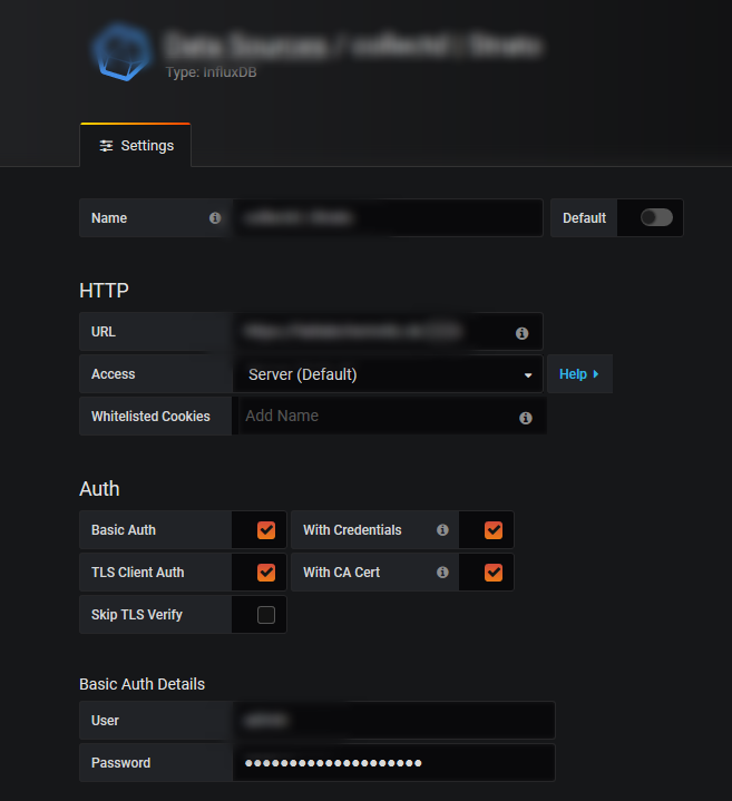 Autorenewal Of Cert Data For Influxdb Datasource · Issue 16304 · Grafanagrafana · Github