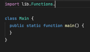 Extern class with over 30k functions breaks intellisense · Issue #463 · vshaxe/vshaxe · GitHub