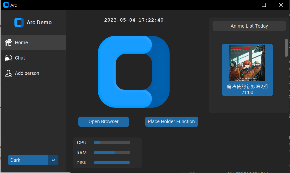 GitHub - Bill-Haoyu-Lin/Arc: Arc is an extendable desktop assistant software