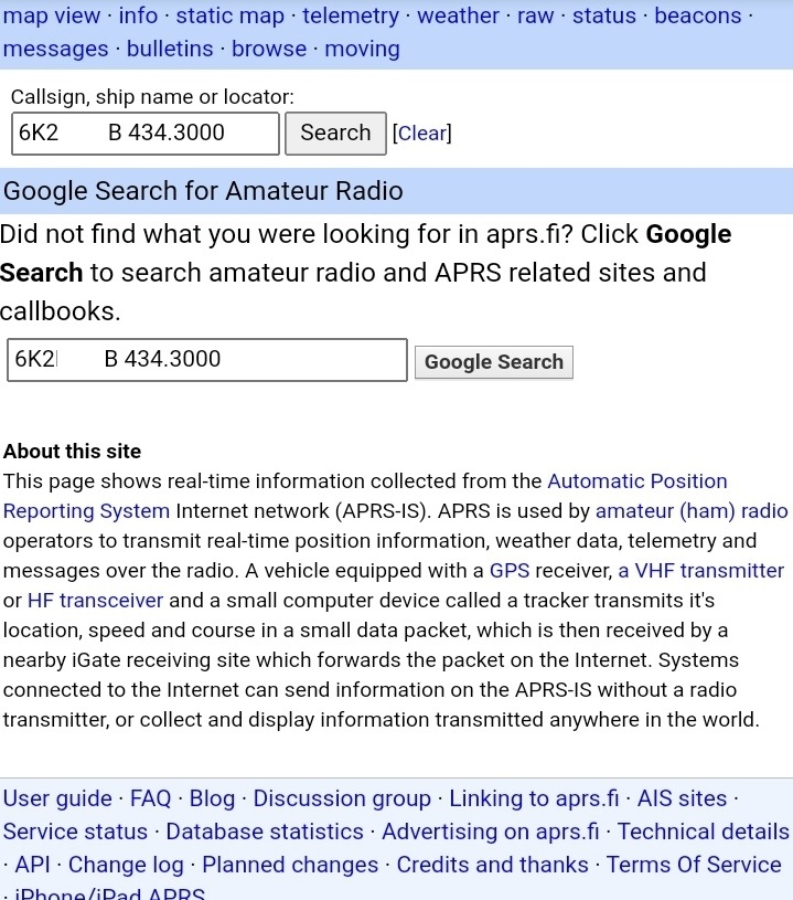 When moving to APRS.FI, the frequency is entered together. · Issue #302 · ge0rg/aprsdroid · GitHub