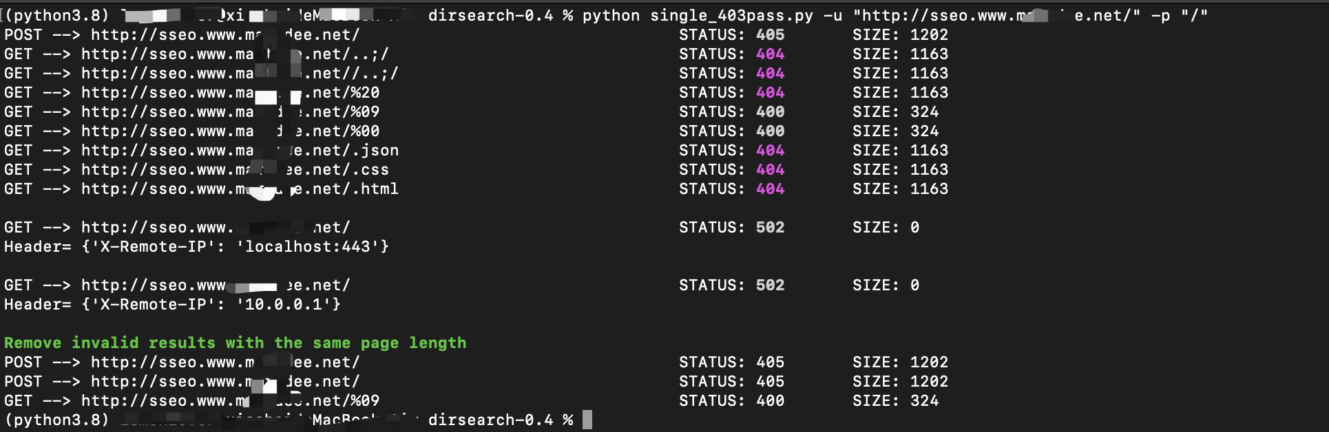 GitHub - lemonlove7/dirsearch_bypass403: 目录扫描+JS文件中提取URL和子域+403状态绕过+指纹识别