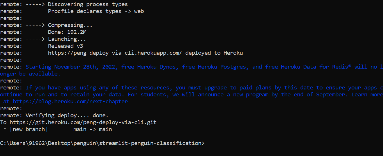 GitHub - madhuyadu/streamlit-penguin-classification: Streamlit application for classification of ...