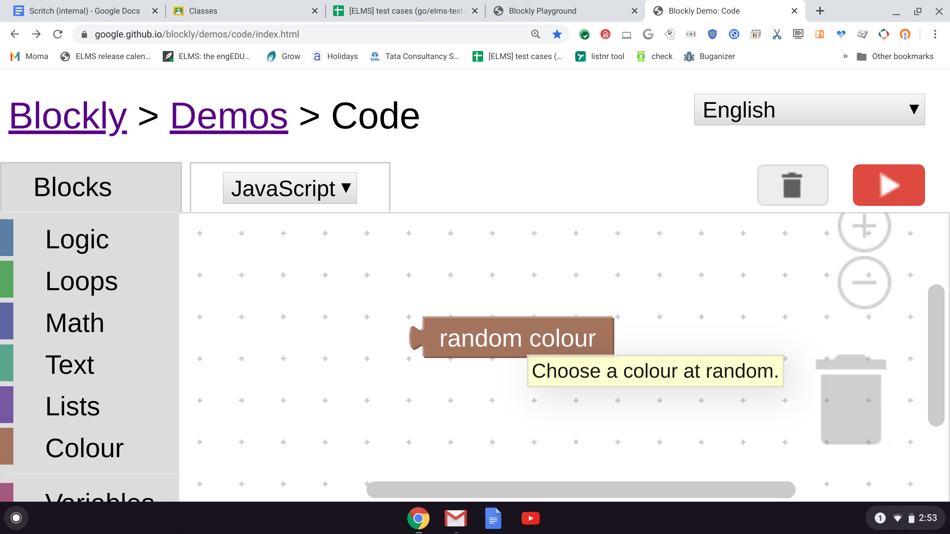 Tooltips don't zoom along with blocks · Issue #365 · google/blockly · GitHub