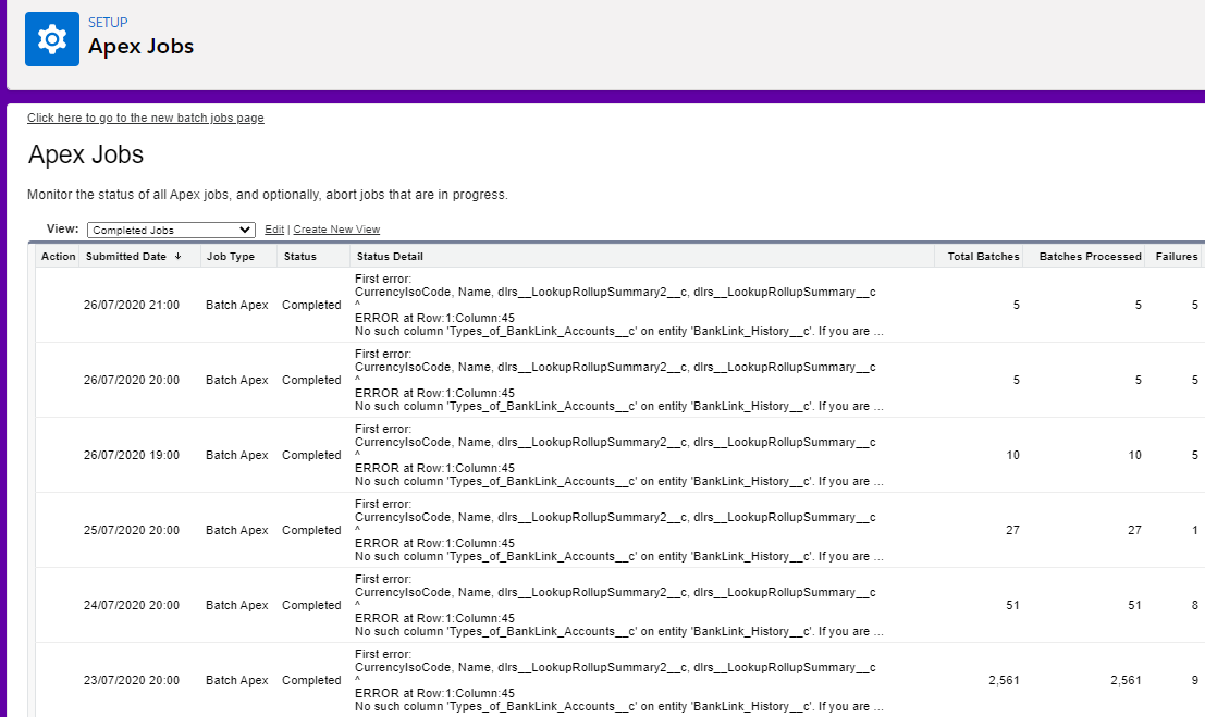 Dlrs Rollupjob Erroring Out Referring A Cross Object Fields · Issue 966 · Sfdo Community