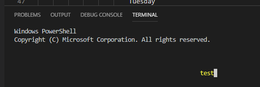 Opening a new terminal causes text input to be in the wrong place ...