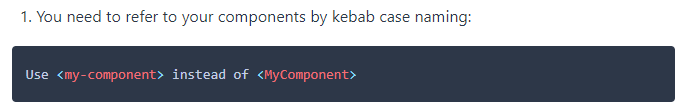 Support Both Kebab Case And Pascalcase Components In Markdown Content · Issue 239 · Nuxt