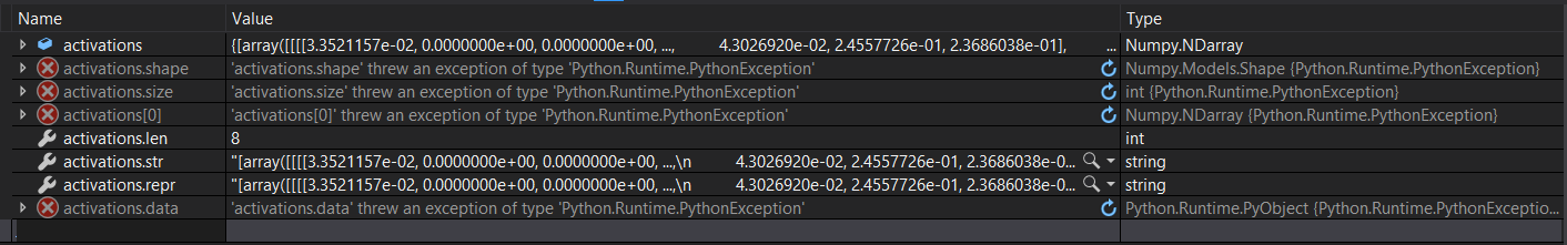 model.Predict() doesn't return a NDarray · Issue #197 · SciSharp/Keras.NET · GitHub