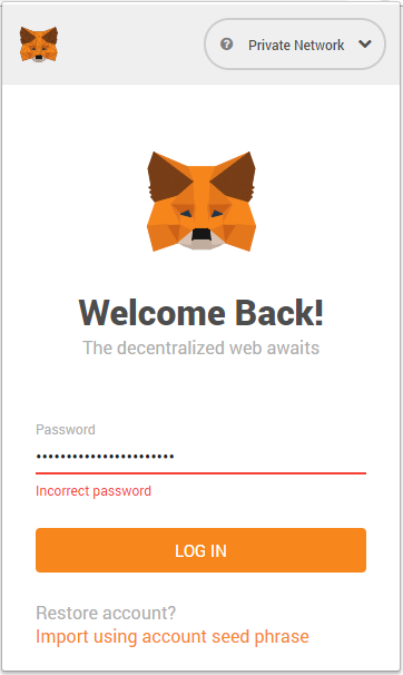 Odd behavior after entering password · Issue #6140 · MetaMask/metamask-extension · GitHub