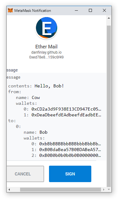 Data user is signing is cut off in MetaMask request, no overflow · Issue #8452 · MetaMask ...