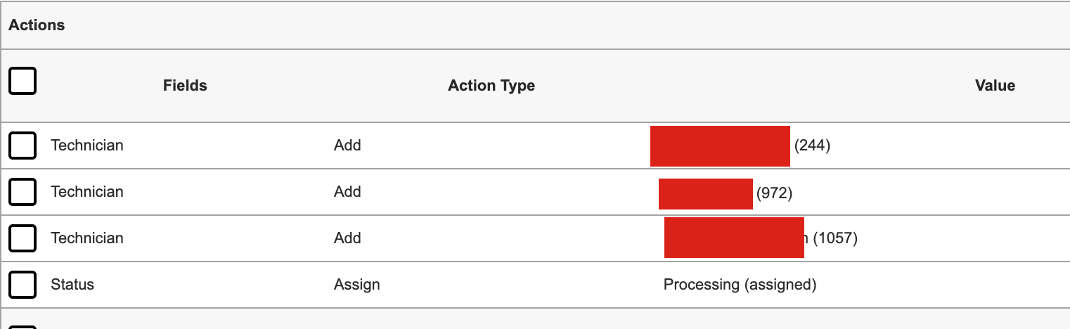 Rule not work properly, cannot add multiple technician to same ticket · Issue #13035 · glpi ...