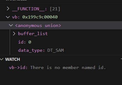 Anonymous unions and structs don't display while debugging [MacOS - LLDB] · Issue #966 ...