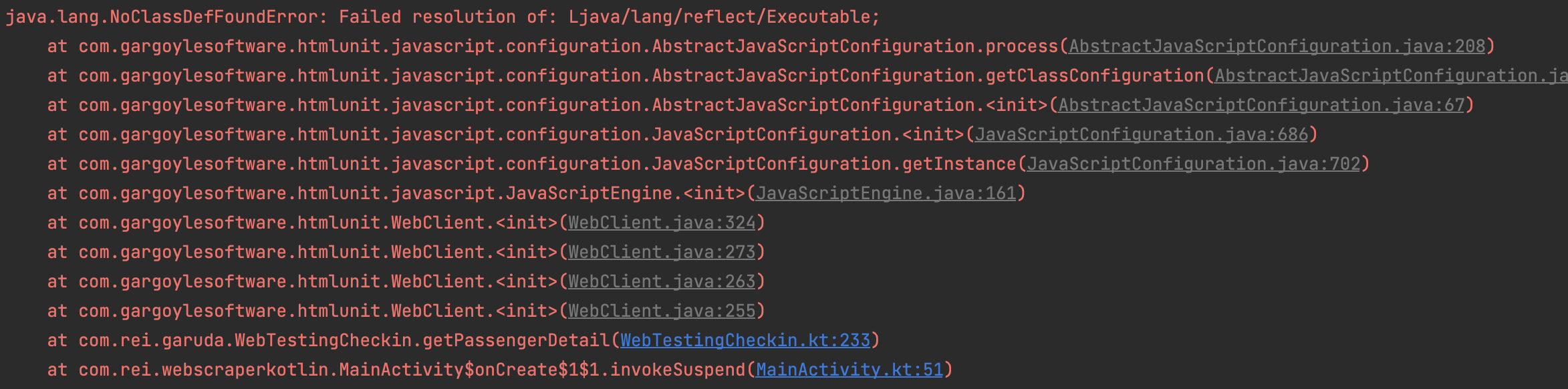 Backwards Compability To Android 7 Nougat · Issue 8 · Htmlunit Htmlunit Android · Github