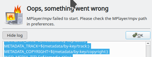 MPlayer/mpv failed to start · Issue #555 · smplayer-dev/smplayer · GitHub