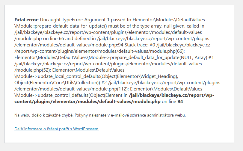 Database Updater Still Has Critical Error Message · Issue #16376 · elementor/elementor · GitHub