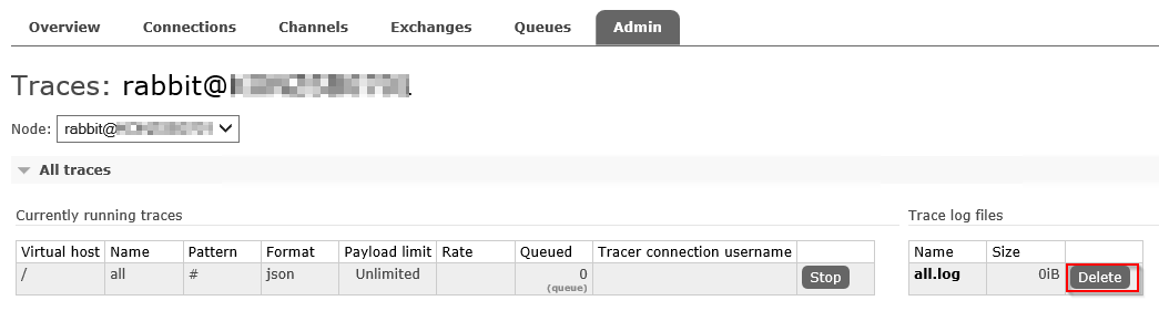 UI allows deletion of an active trace file leading to an EACCES exception on Windows · Issue #31 ...