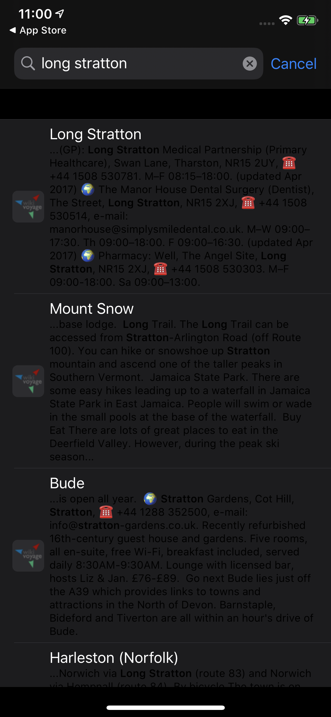 Version 1.11 iOS Dark Mode Issue · Issue #229 · kiwix/kiwix-apple · GitHub