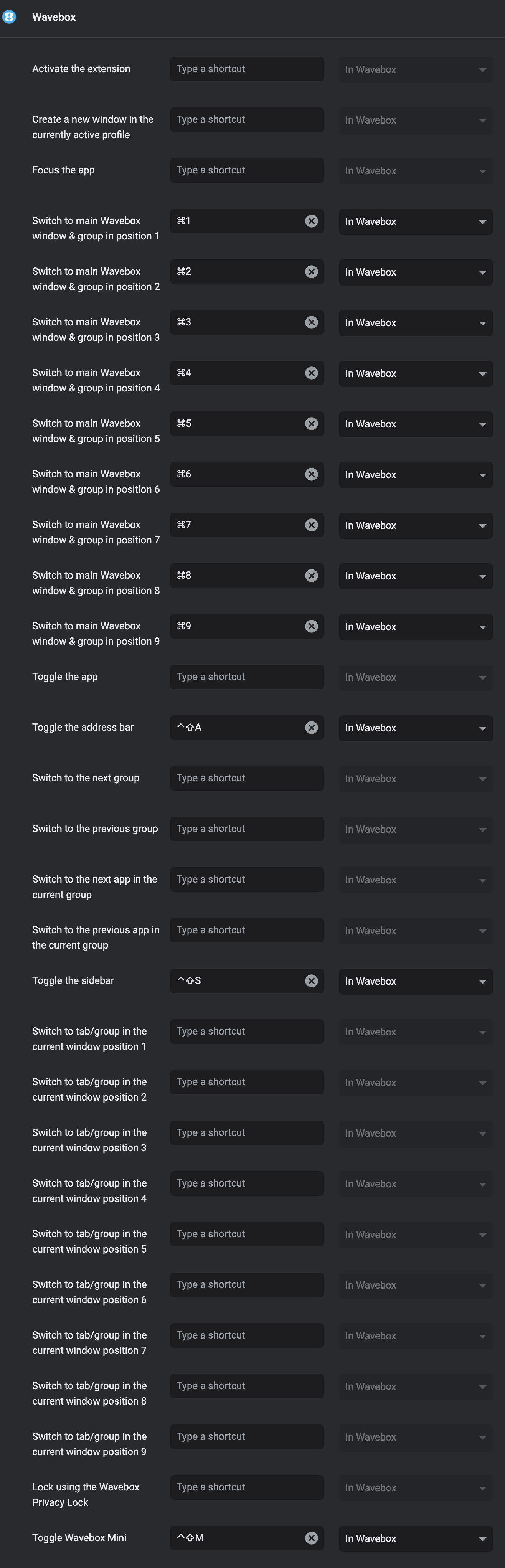 Keyboard shortcut issues · Issue #1250 · wavebox/waveboxapp · GitHub