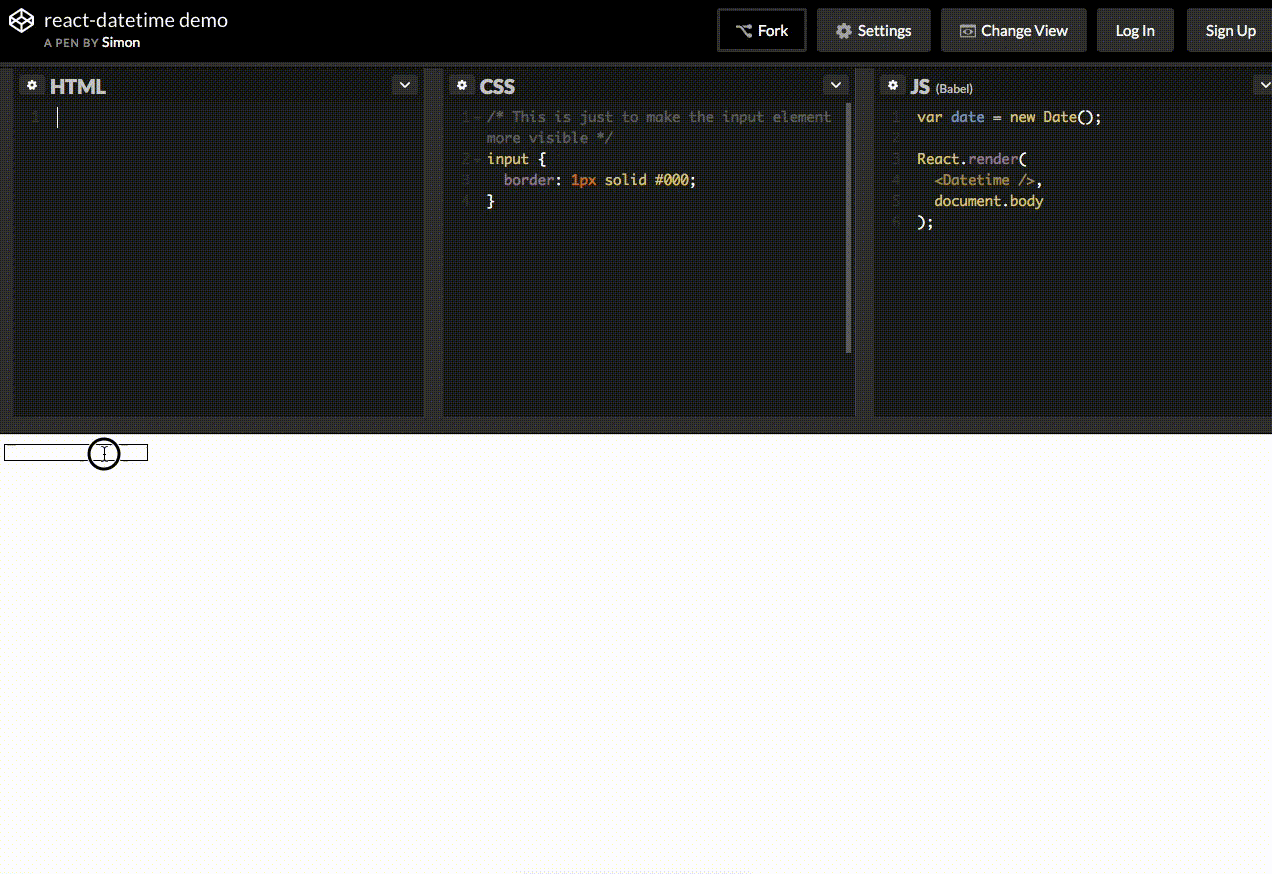Hours Stuck On Pressing Up Down Hours Arrows · Issue 450 · Arqex React Datetime · Github
