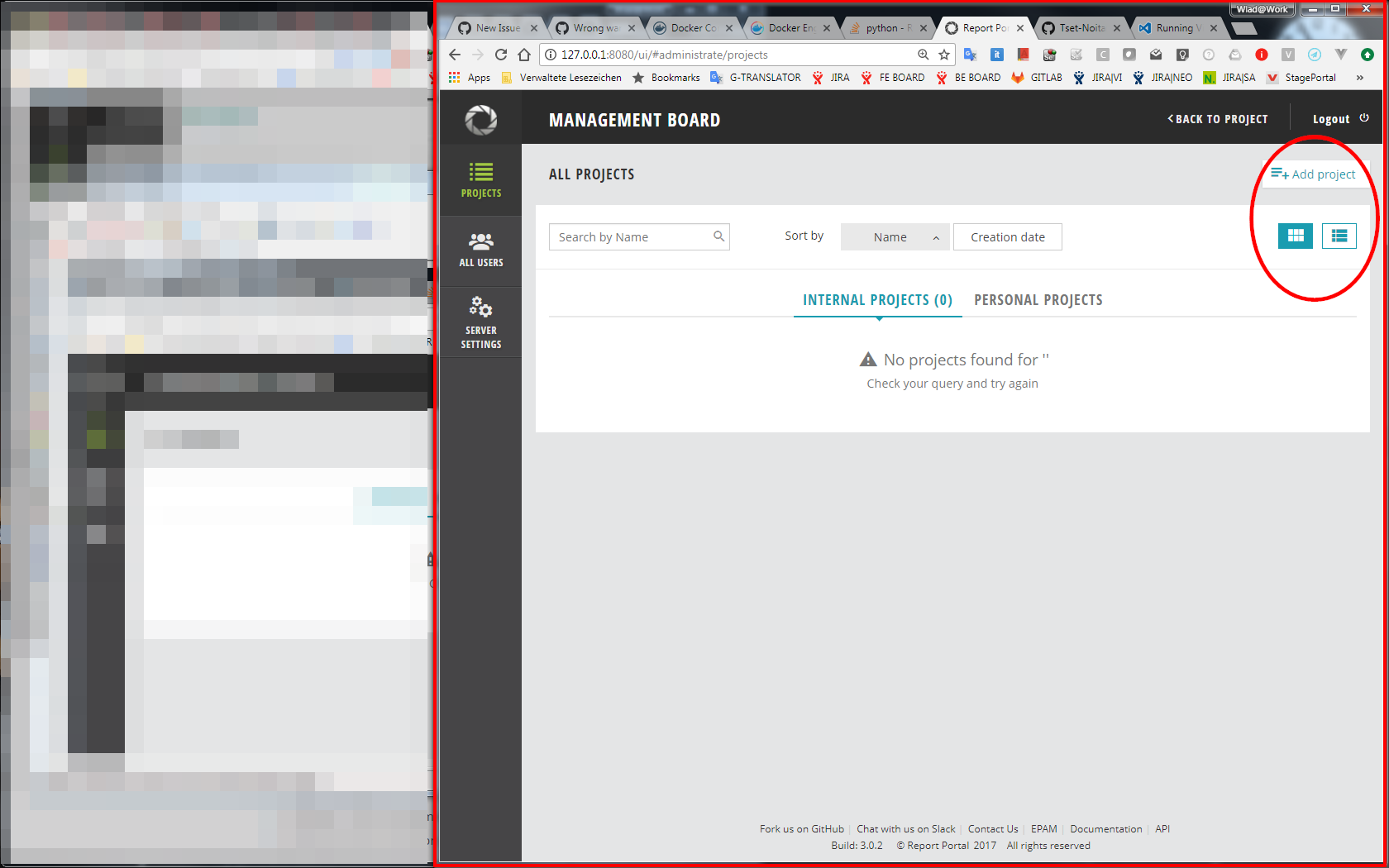 "Add Project" Button - make visible for tablet view · Issue #155 ...