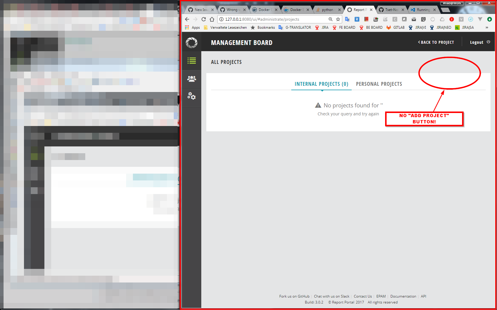 "Add Project" Button - make visible for tablet view · Issue #155 ...
