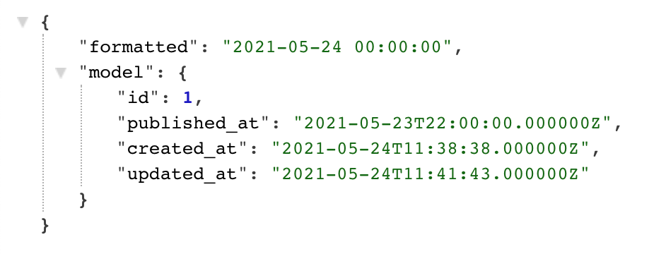 Model ToArray With date Or datetime Casts Serializes Dates Using 