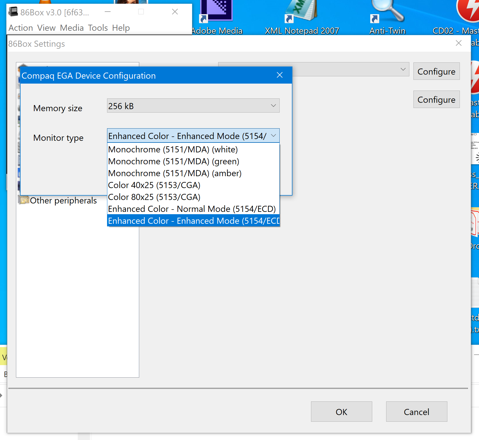 EGA monitor emulation issues · Issue #3460 · joncampbell123/dosbox-x ...