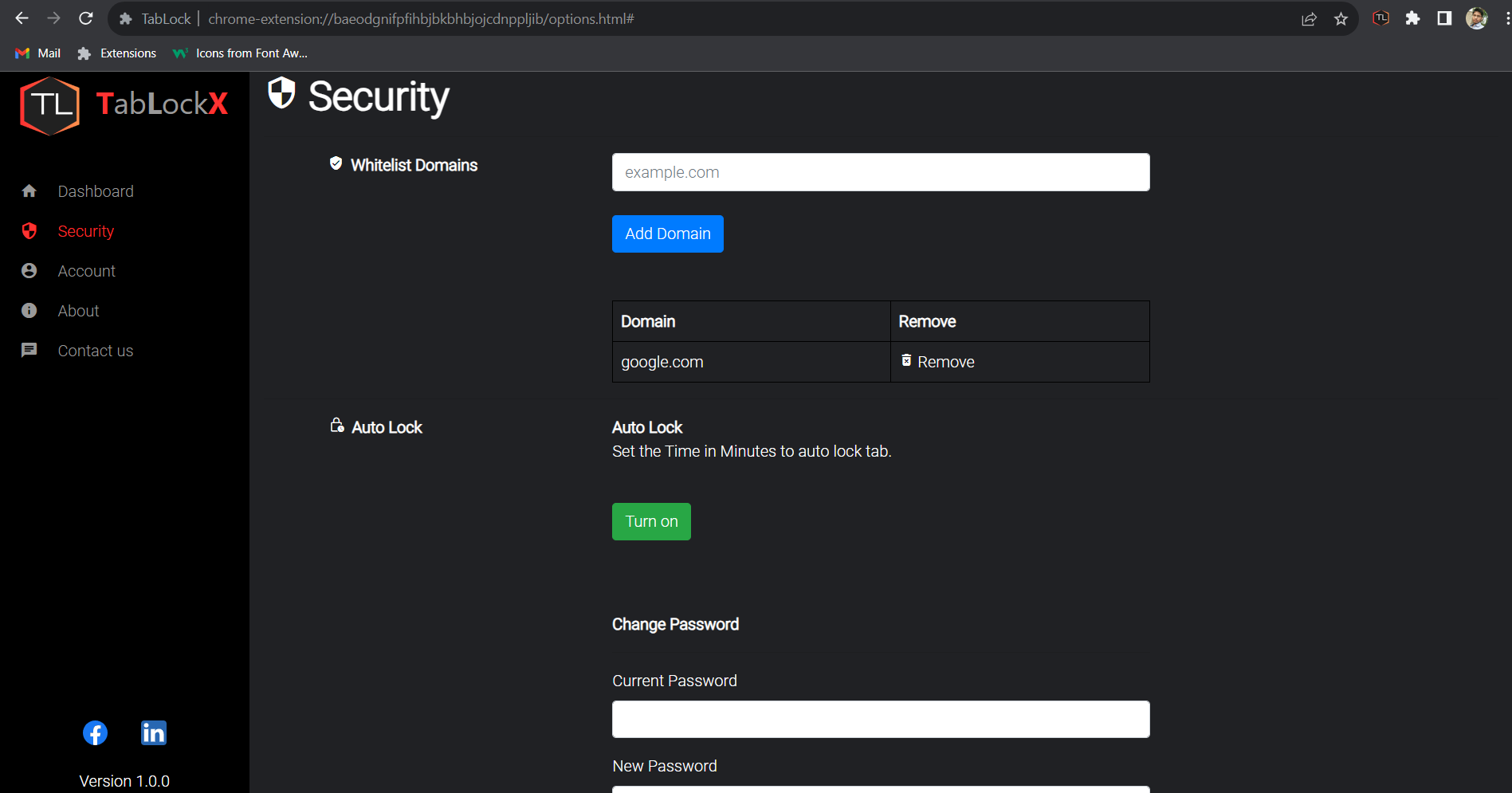 GitHub - imvks786/TabLockX: "TabLockX" - A Powerful Chrome Extension ...