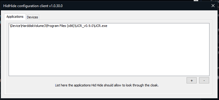 HidHide starts, but does nothing · Issue #22 · nefarius/HidHide · GitHub