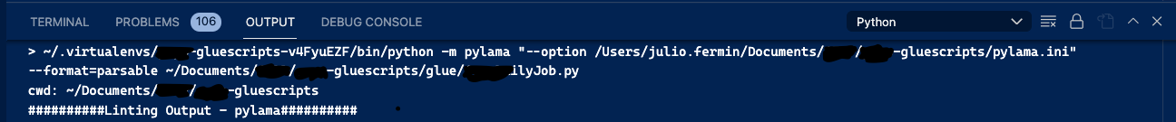 python.linting.pylamaArgs setting not parsed correctly · Issue #136048 · microsoft/vscode · GitHub
