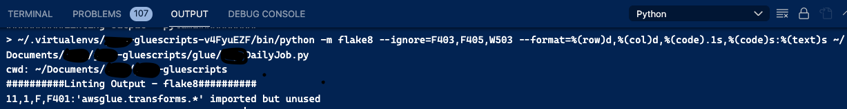python.linting.pylamaArgs setting not parsed correctly · Issue #136048 · microsoft/vscode · GitHub