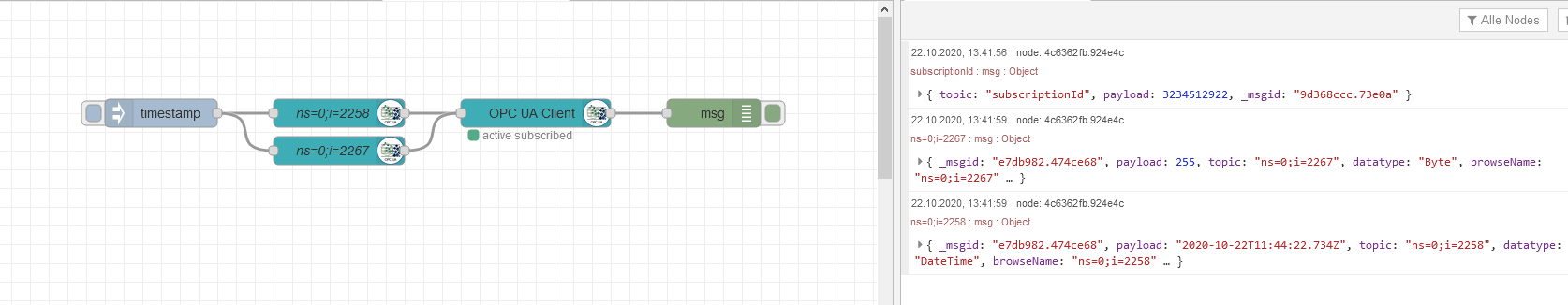 Question: Client Subscription · Issue #217 · mikakaraila/node-red-contrib-opcua · GitHub