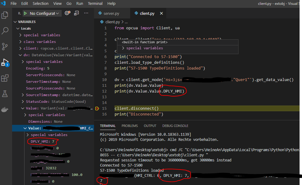 Read value from CustomObject · Issue #1157 · FreeOpcUa/python-opcua · GitHub