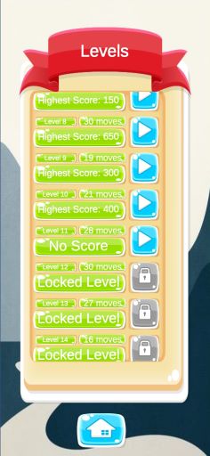 GitHub - safaaltunel/row-match: Row Match is a mobile game where the ...