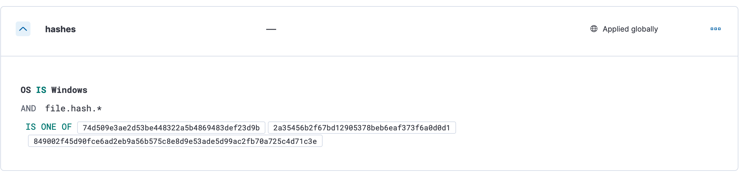 Bug Multiple User Blocklist Hash Types Cant Be Used Together · Issue 164374 · Elastickibana