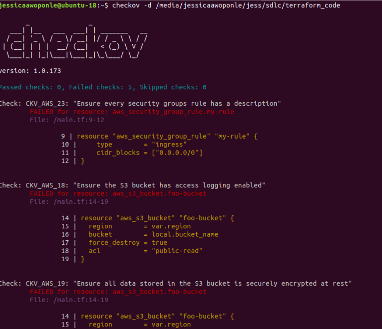 Check rational · Issue #46 · bridgecrewio/checkov · GitHub