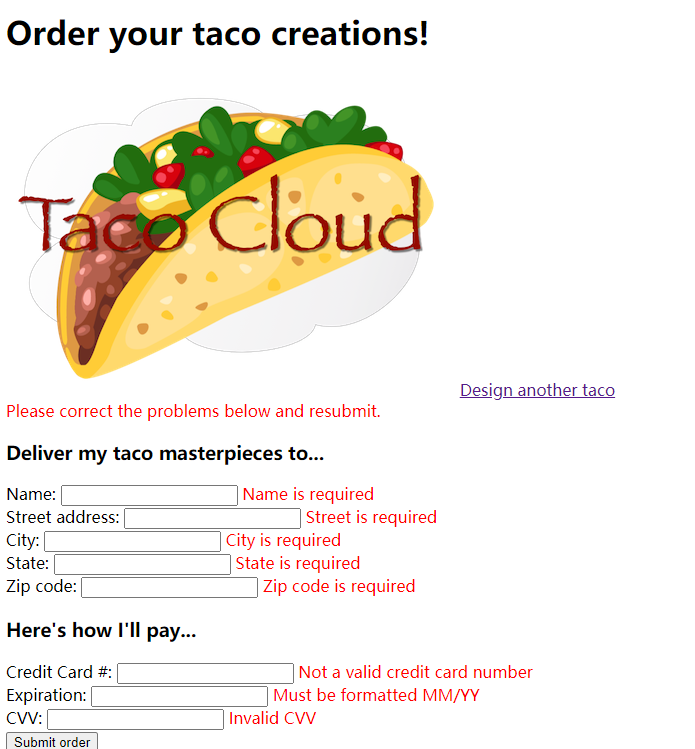 ch2:TemplateProcessingException · Issue #78 · habuma/spring-in-action-5-samples · GitHub