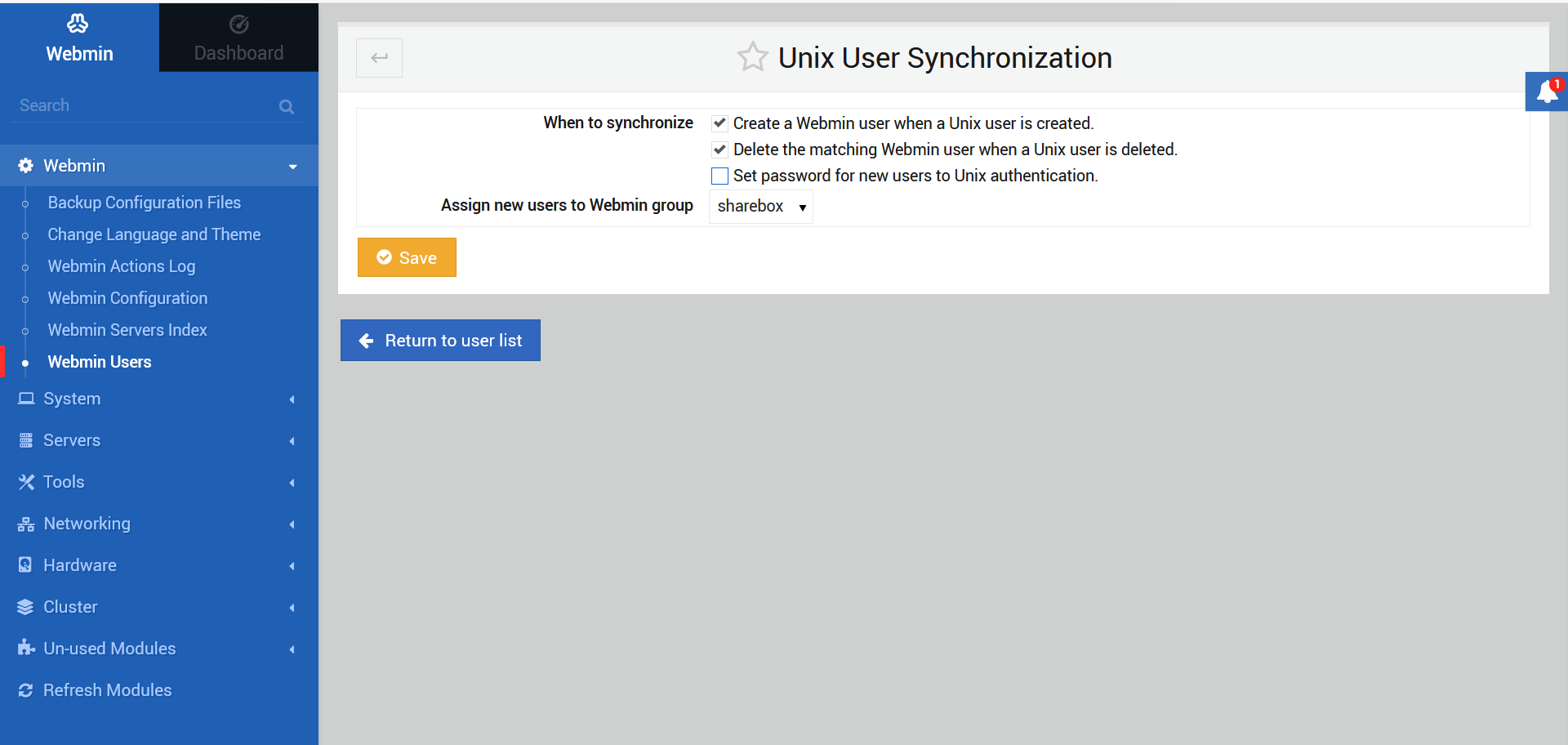Unix useranme change but webmin user not change · Issue #1462 · webmin/webmin · GitHub