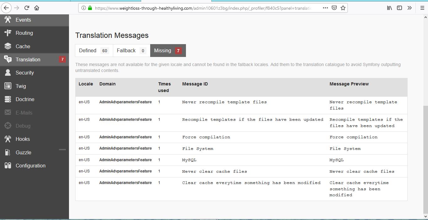 Issues with Add to Cart, Checkout, Payment Preferences, Symfony Update & Translation · Issue ...