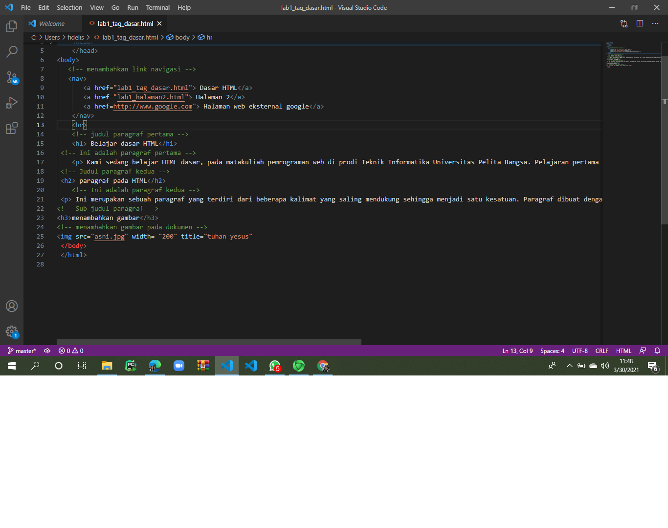 GitHub - sriyatiasni/Lab1Web